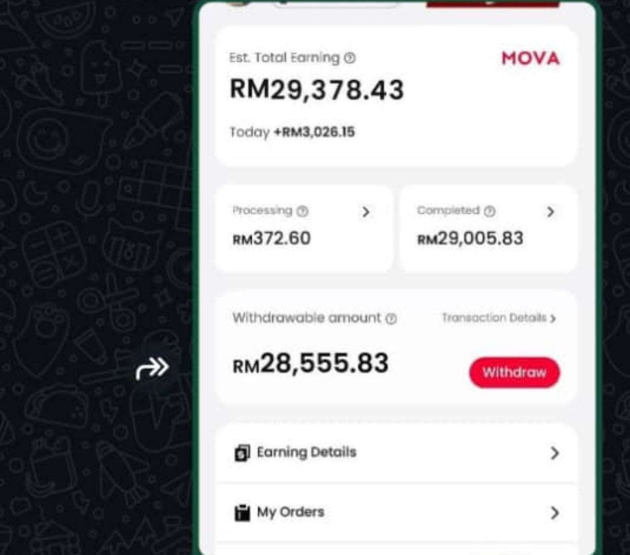 MOVA - Dapatkan Cashback Apabila Shopping di Shopee & TikTok