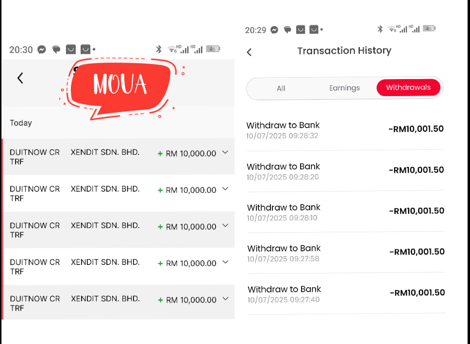 MOVA - Dapatkan Cashback Apabila Shopping di Shopee & TikTok
